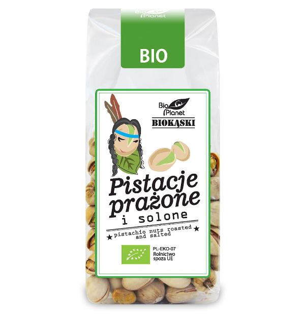 Pistacje prażone i solone Bio 100g - Bio Panet | Ekio.pl